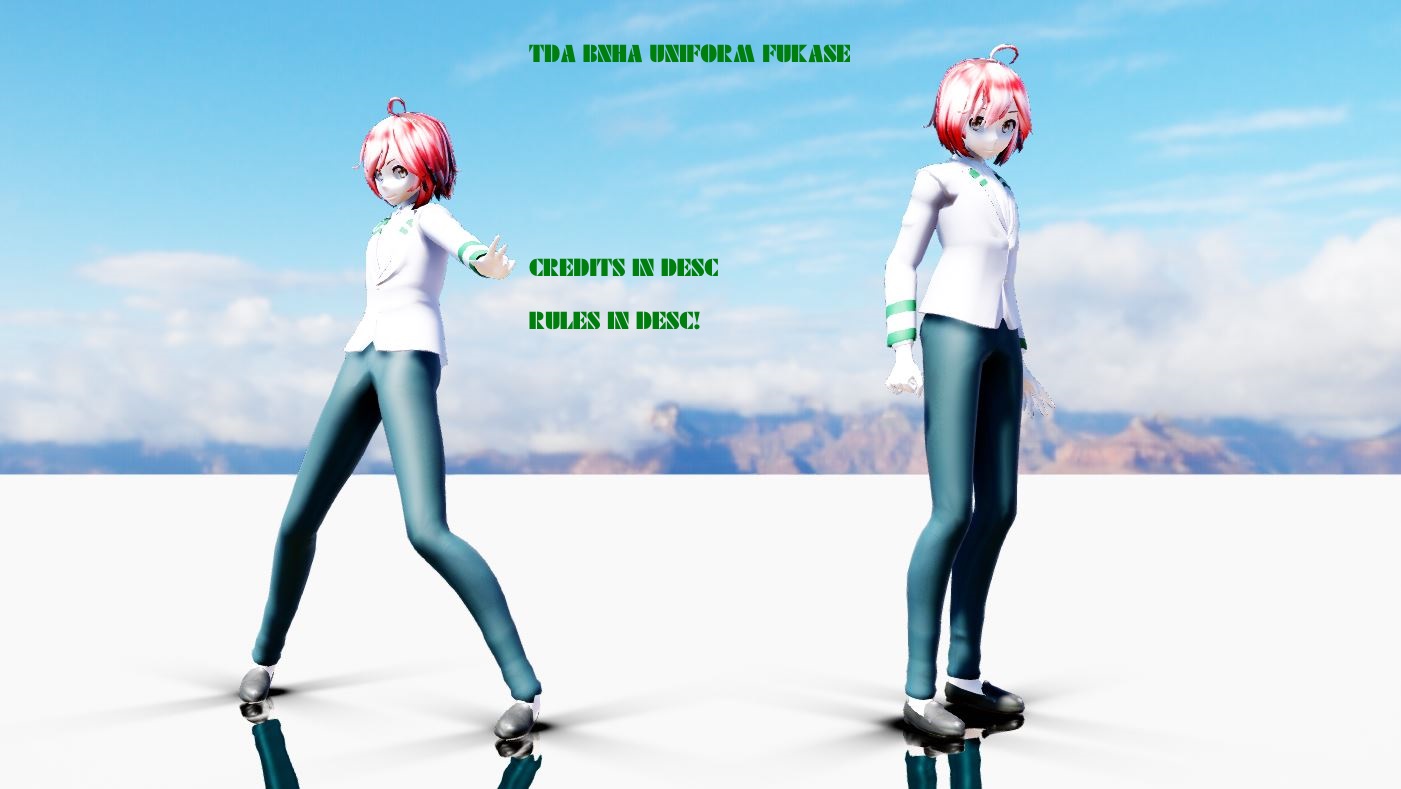 [MMDxOCxBNHA] TDA Uniform Fukase [DL!] by AxelCode on DeviantArt