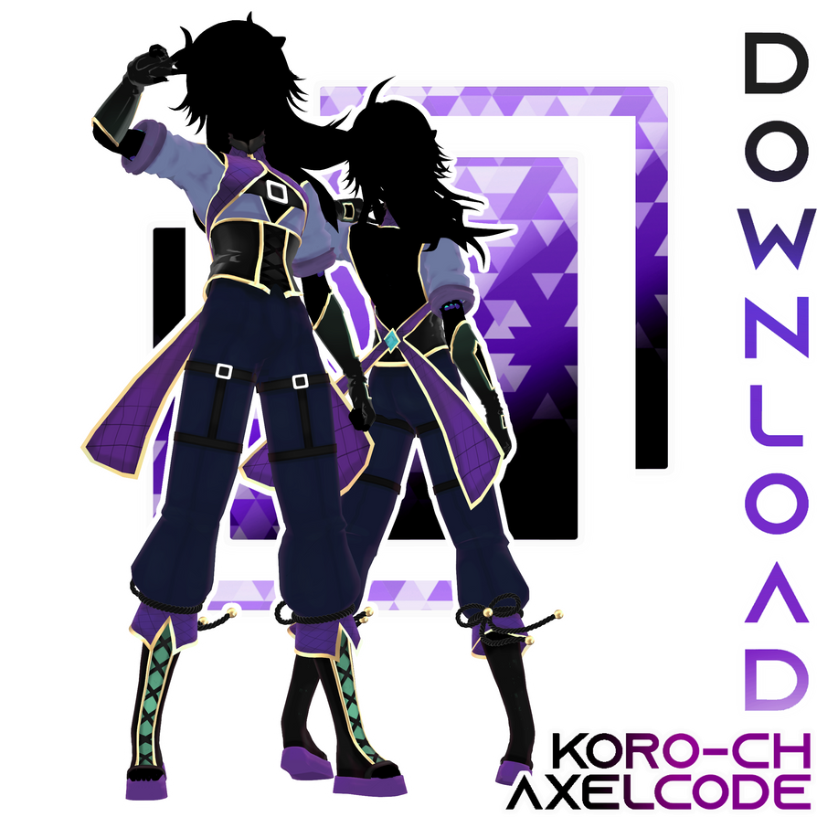 MMD // Dragonhearted Outfit DOWNLOAD // P2U by AxelCode on DeviantArt