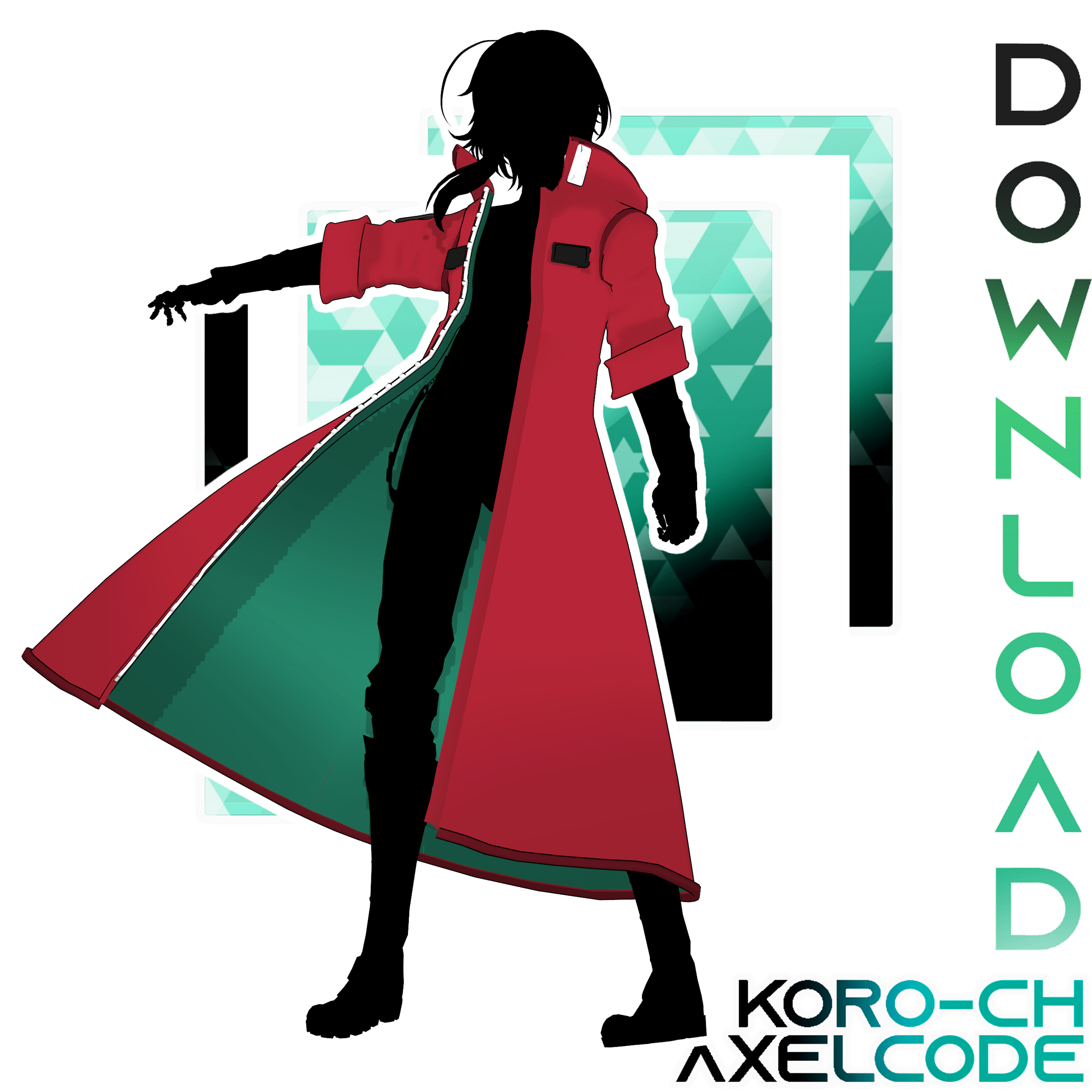 MMD // Vash's Coat DOWNLOAD // P2U by AxelCode on DeviantArt