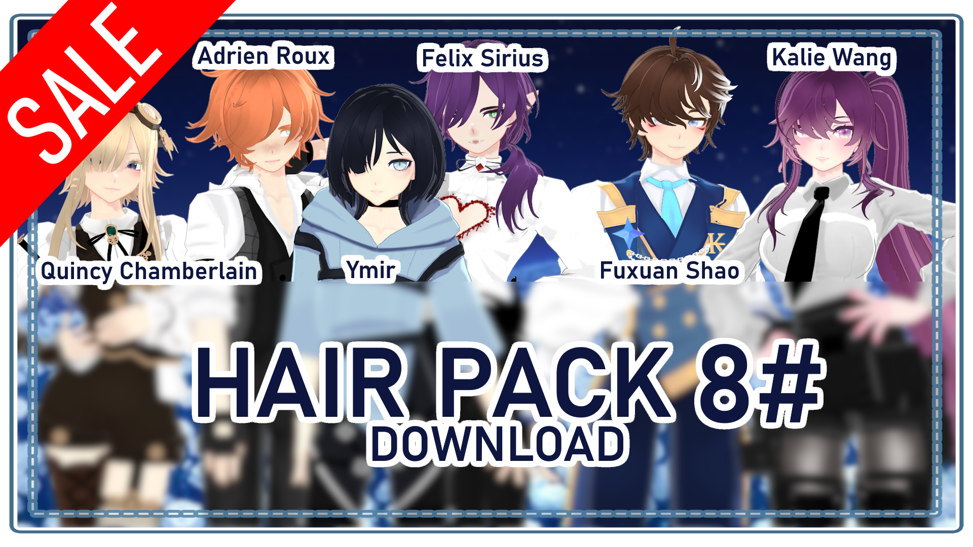 MMD // Hair Pack 8 # DOWNLOAD //P2U by AxelCode on DeviantArt