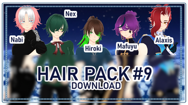 MMD // Hair Pack 8 # DOWNLOAD //P2U by AxelCode on DeviantArt