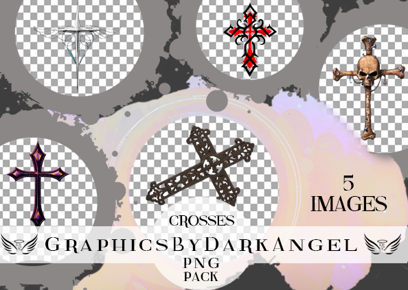 Crosses PNG Pack by GraphicsByDarkAngel on DeviantArt
