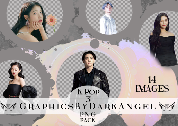 K-Pop 3 PNG Pack by GraphicsByDarkAngel on DeviantArt