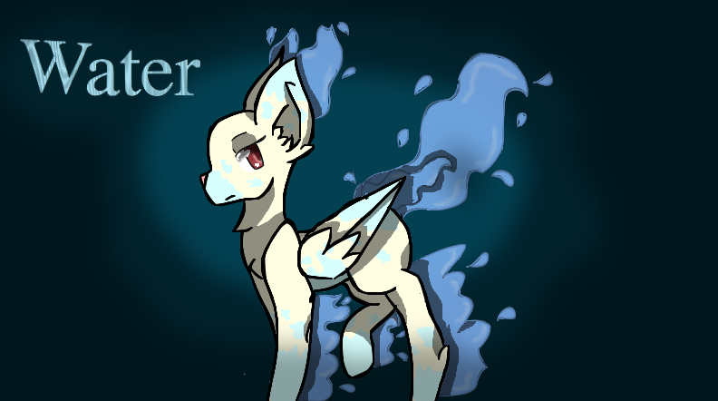 Elemental Cats: Water by Nerdycat123 on DeviantArt