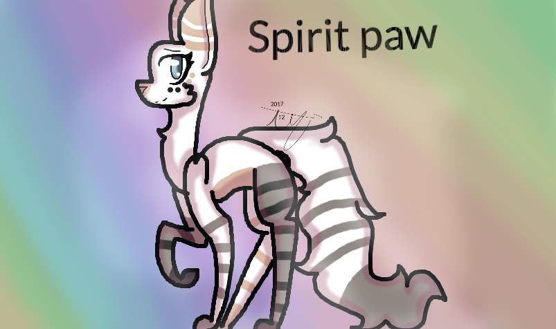 Spirit Paw (OC) by Nerdycat123 on DeviantArt