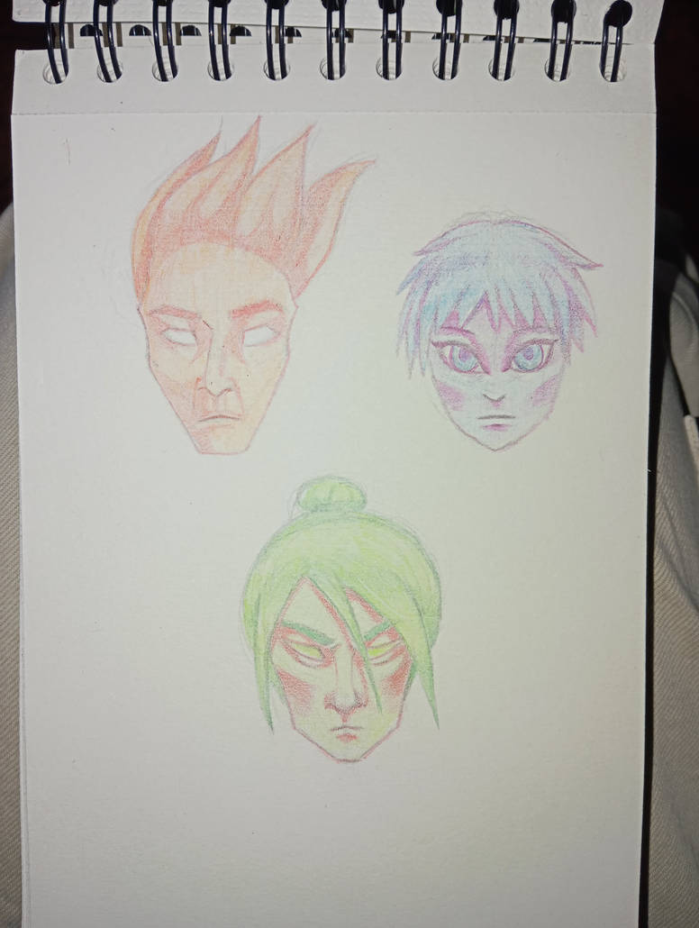 Weird heads 3 by Drealvia on DeviantArt