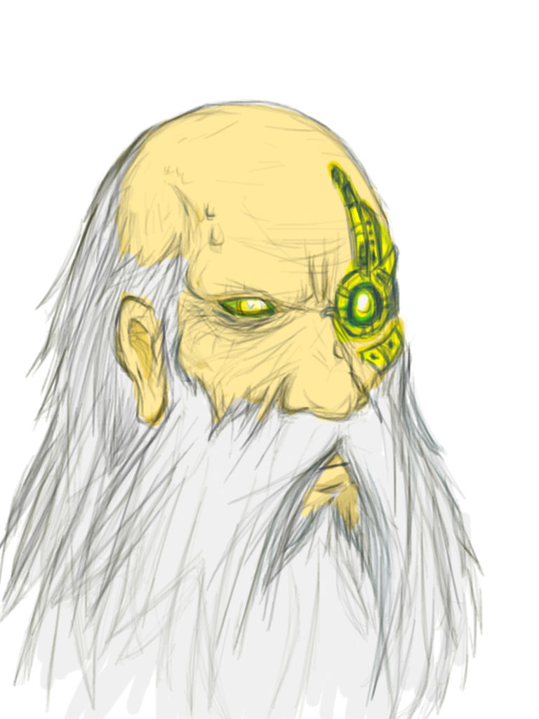 Steam Punk Old Man by AcculluZ on DeviantArt