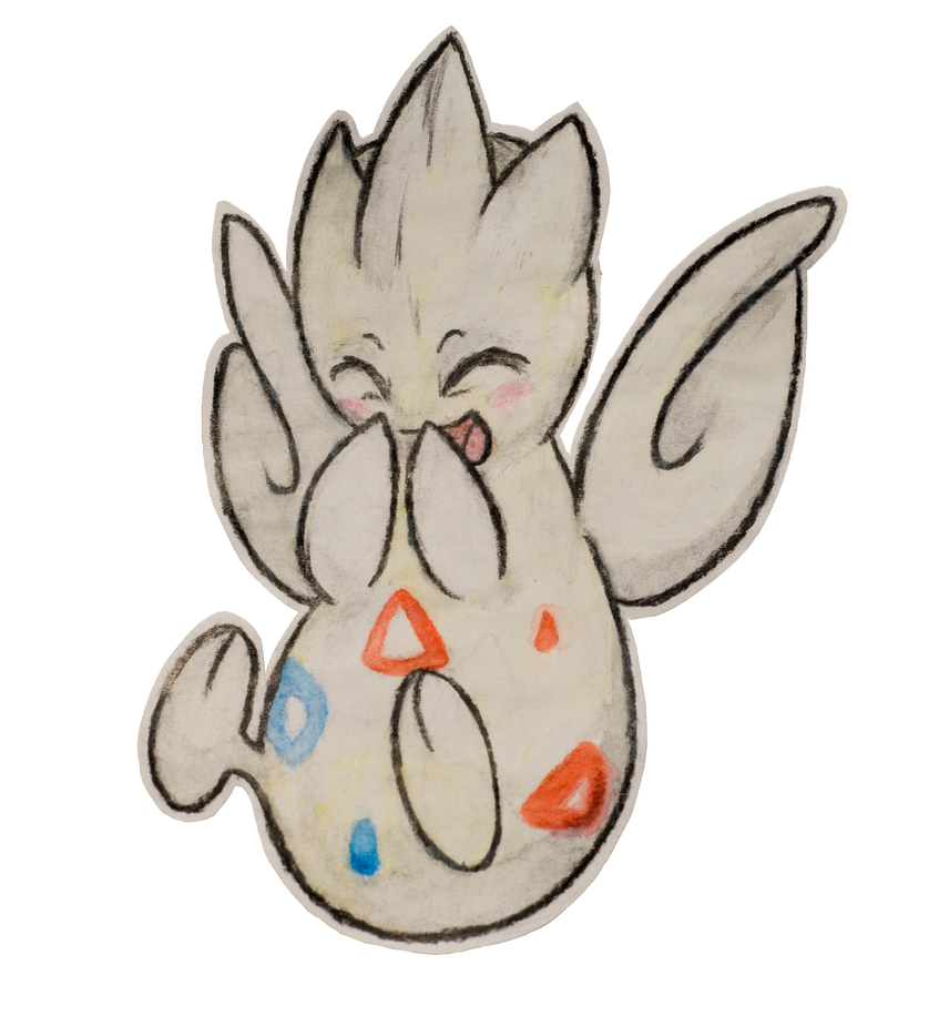Paper Pokemon: Togetic! by Spigos on DeviantArt