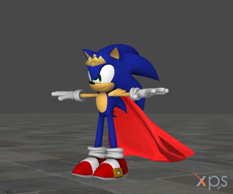 King Sonic XPS DL by HybridXero99 on DeviantArt