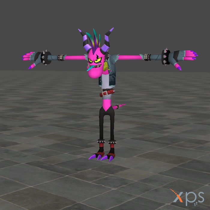 Punk Rock Zazz XPS DL by HybridXero99 on DeviantArt