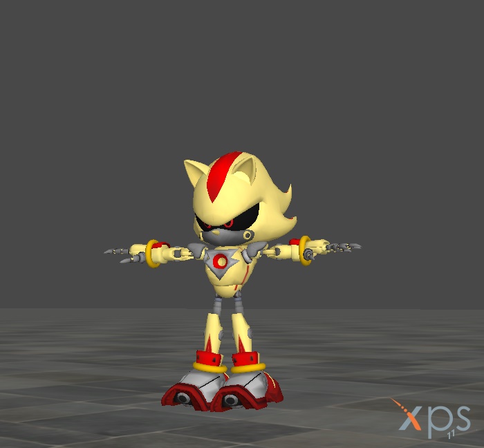 Super Metal Shadow XPS DL by HybridXero99 on DeviantArt