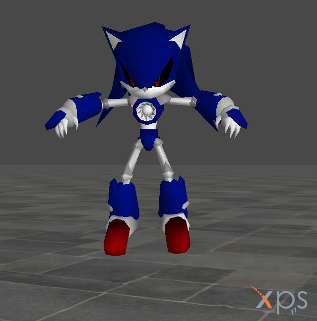 Mecha Sonic XPS DL by HybridXero99 on DeviantArt