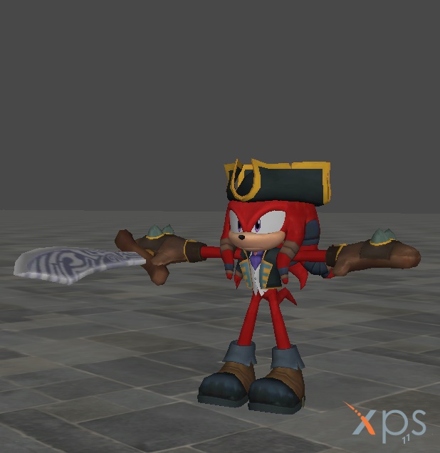 Knuckles The Dread [XPS] by HybridXero99 on DeviantArt