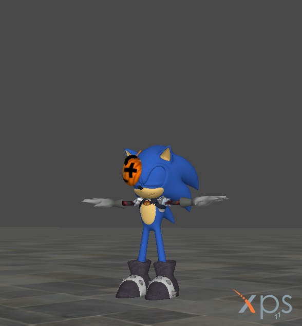 Halloween Sonic XPS DL by HybridXero99 on DeviantArt