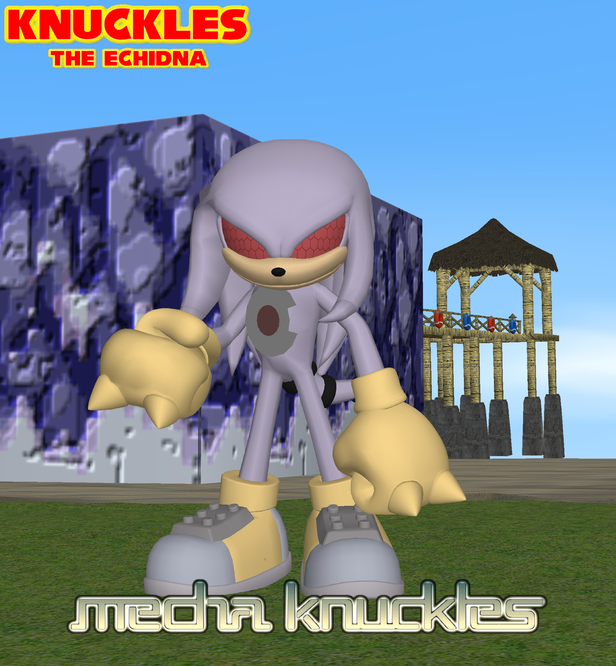 Mecha Knuckles [XPS DL] by HybridXero99 on DeviantArt