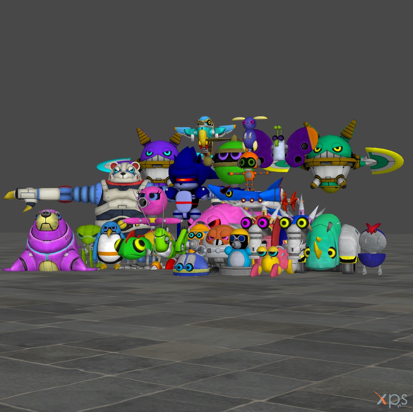 XPS Badnik Pack by HybridXero99 on DeviantArt