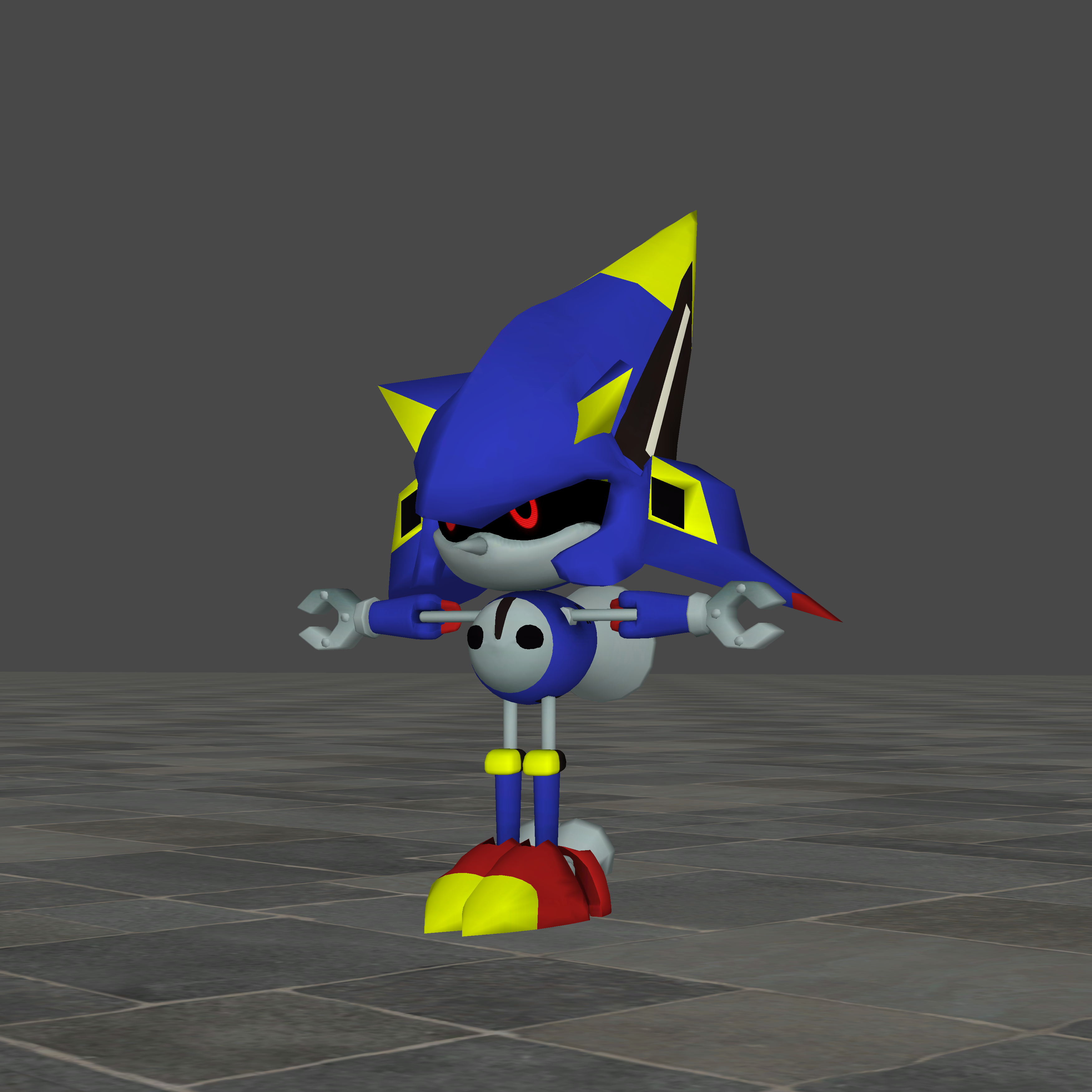 Rocket Metal Sonic XPS DL by HybridXero99 on DeviantArt