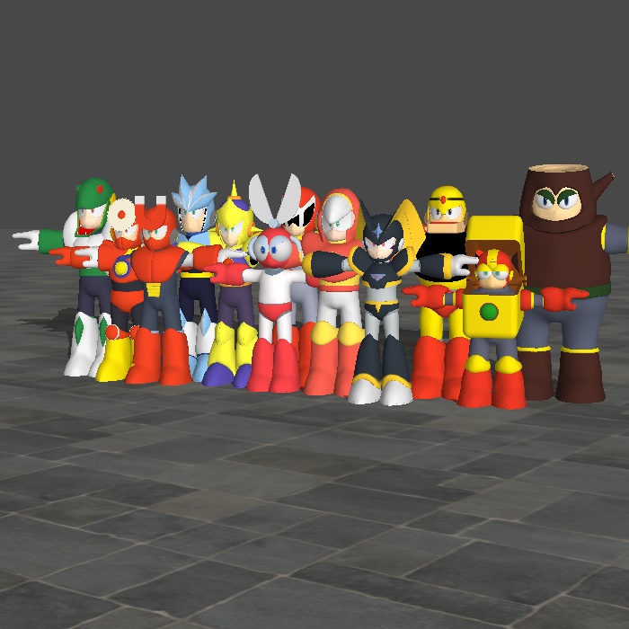 Megaman Classic Pack XPS DL by HybridXero99 on DeviantArt