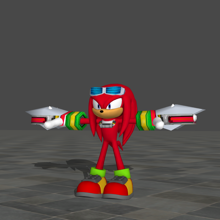 SA2 Knux XPS DL by HybridXero99 on DeviantArt