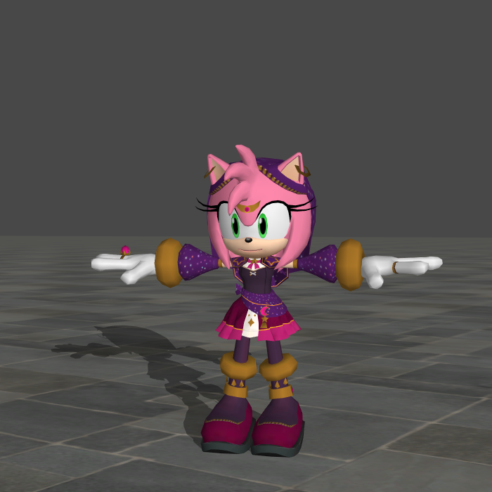 Fortune Teller Amy XPS DL by HybridXero99 on DeviantArt