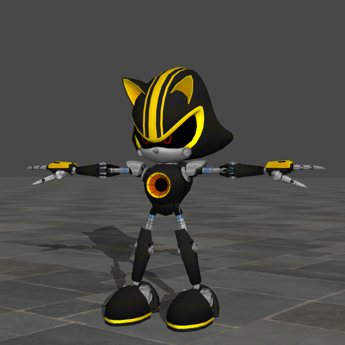 Metal Sonic 3.0 XPS DL by HybridXero99 on DeviantArt