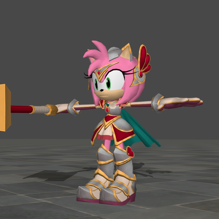 Paladin Amy XPS DL by HybridXero99 on DeviantArt
