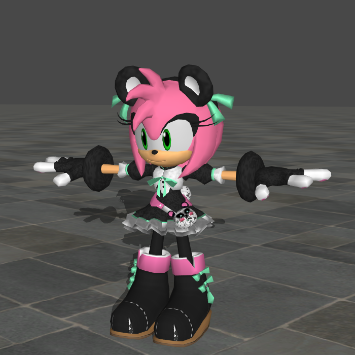 Panda Amy XPS DL by HybridXero99 on DeviantArt