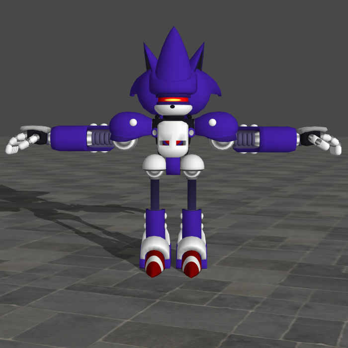 Mecha Sonic XPS DL by HybridXero99 on DeviantArt
