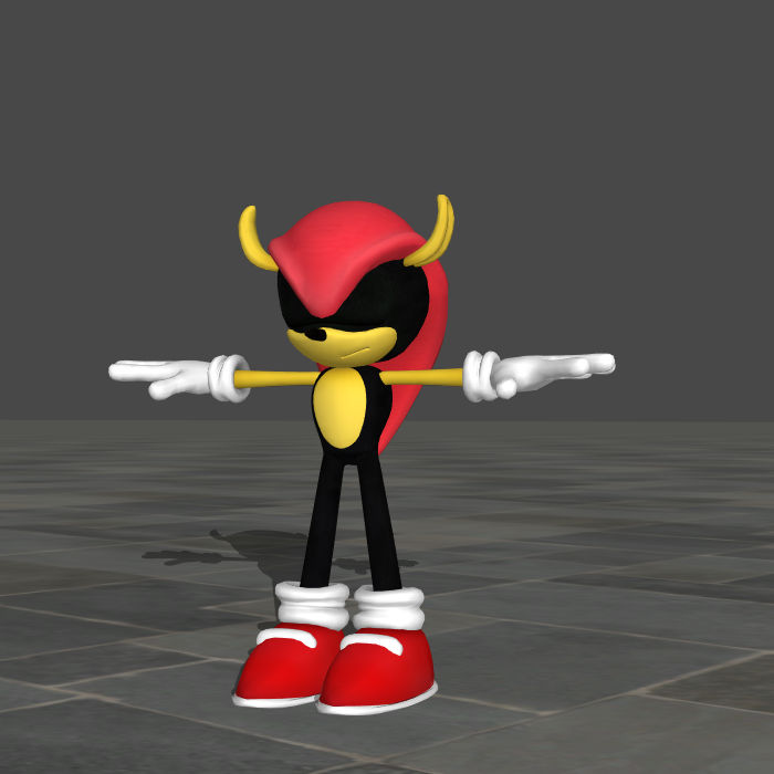 Mighty (Sonic World) XPS DL by HybridXero99 on DeviantArt