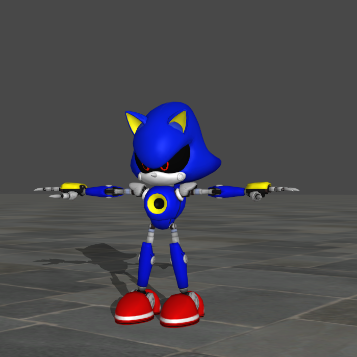 Metal Sonic XPS DL by HybridXero99 on DeviantArt