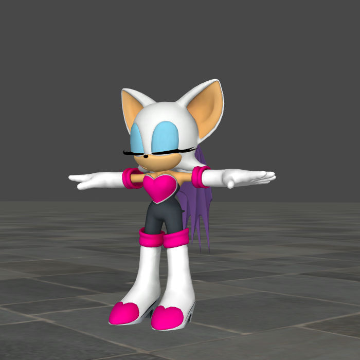 Rouge The Bat XPS DL by HybridXero99 on DeviantArt