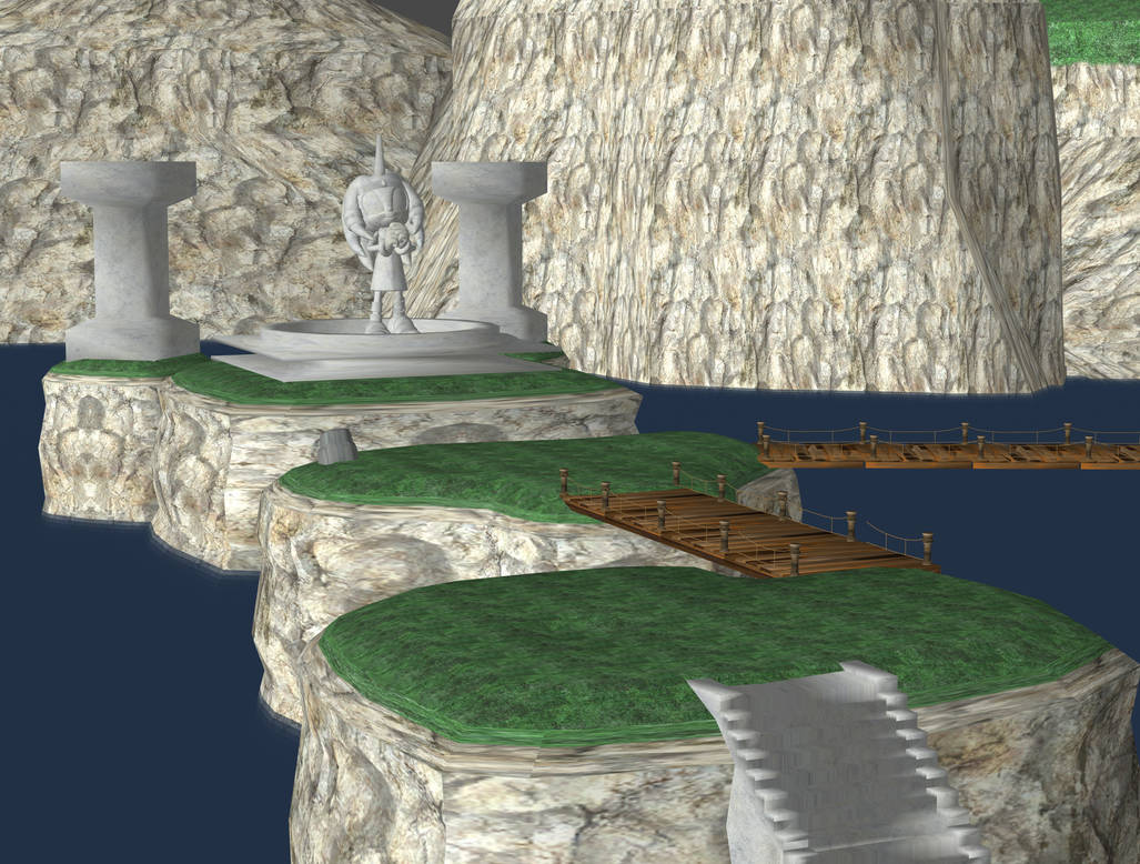 Tikal Island [XPS Stage DL] by HybridXero99 on DeviantArt