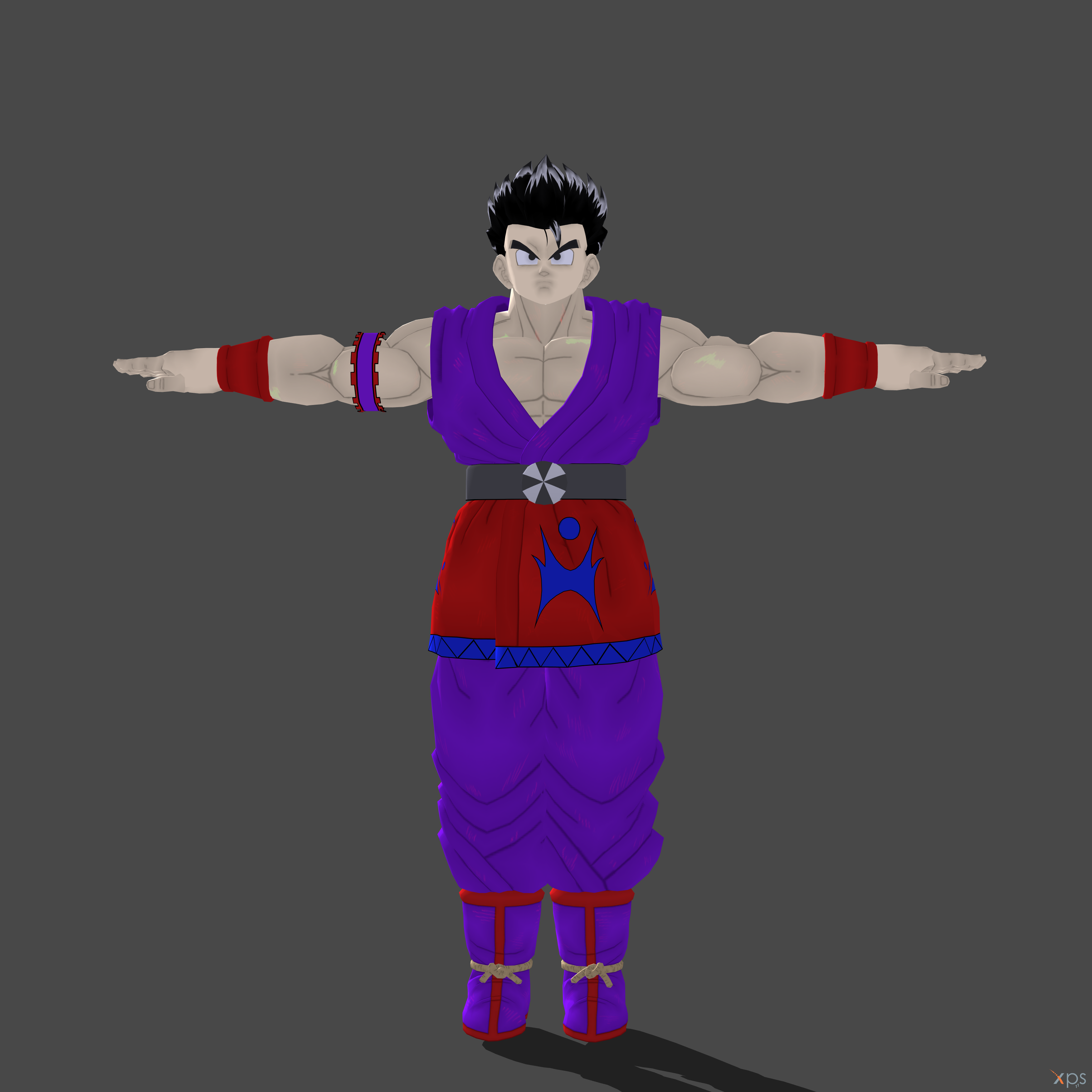 AF Gohan XPS DL by HybridXero99 on DeviantArt