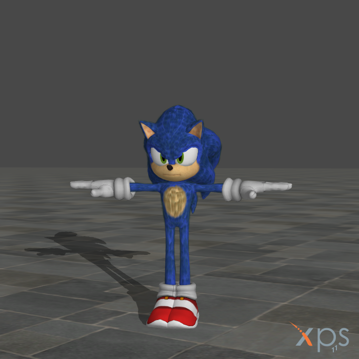 Movie Sonic XPS DL by HybridXero99 on DeviantArt