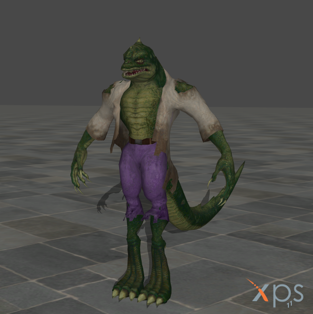 Spider-Man 3 Lizard XPS DL by HybridXero99 on DeviantArt
