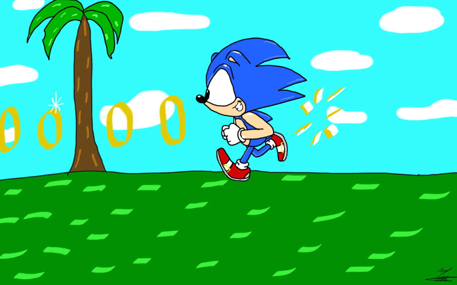 Sonic V1 by RedLightScanner on DeviantArt