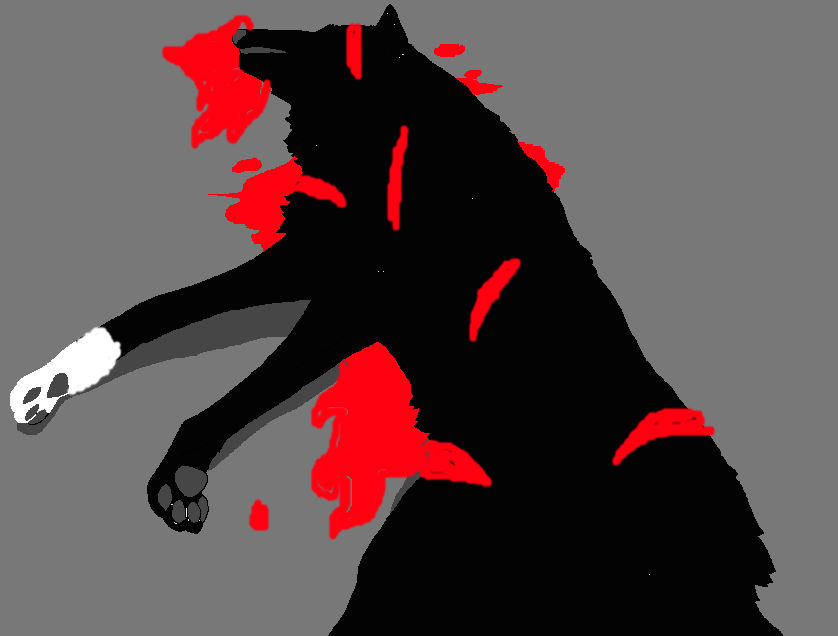 Shadow dead by werewolftg on DeviantArt