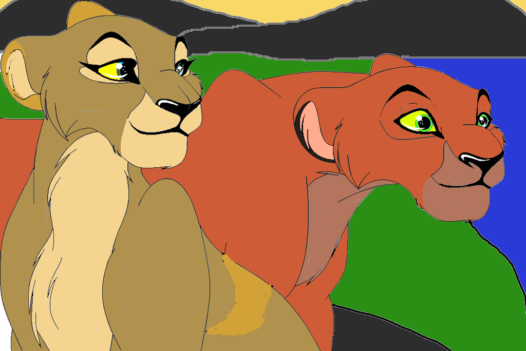 Fayela adn Kemi by werewolftg on DeviantArt