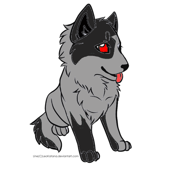 Wolf pup adopt-40 points by werewolftg on DeviantArt