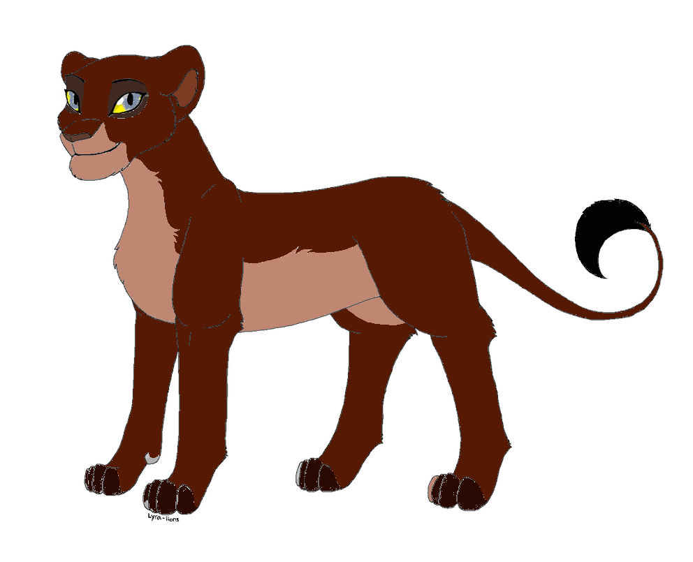 New Lioness OC Kya-diamon in the sky by werewolftg on DeviantArt