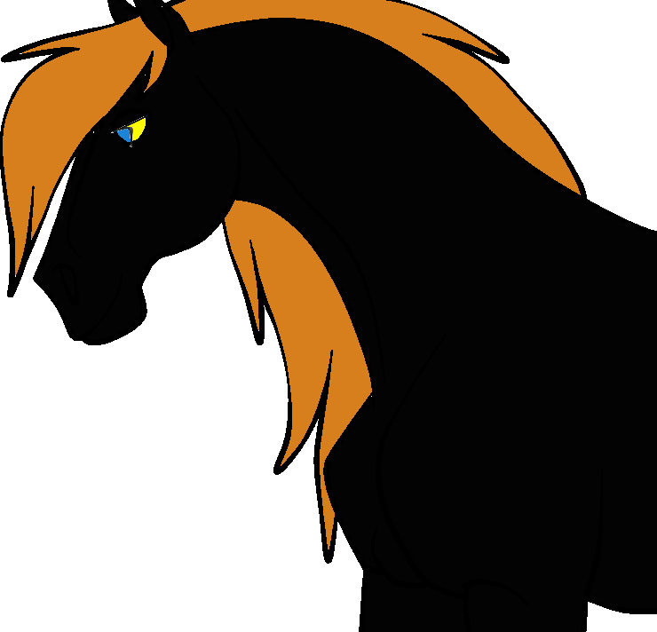 New Horse OC Dusken by werewolftg on DeviantArt