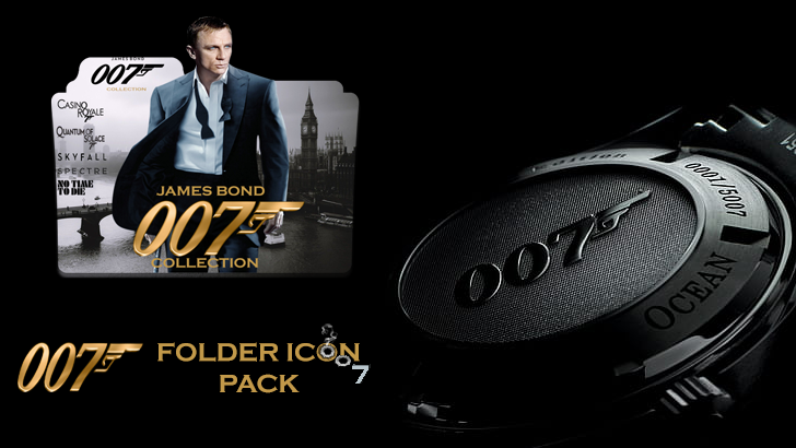 James Bond 007 Collection Folder Icon by ermaner2 on DeviantArt