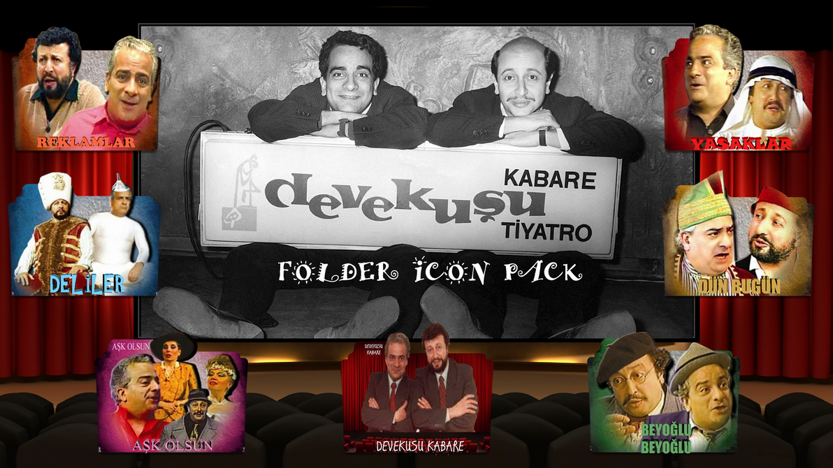 Devekusu Kabare Folder Icon Pack by ermaner2 on DeviantArt