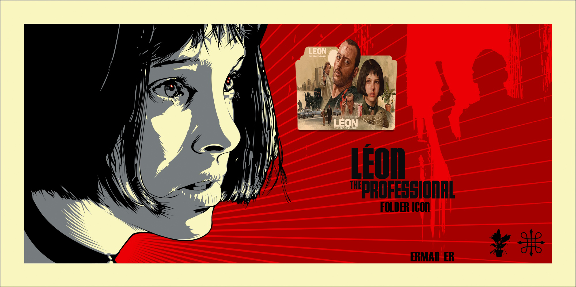 Leon The Professional Folder Icon by ermaner2 on DeviantArt