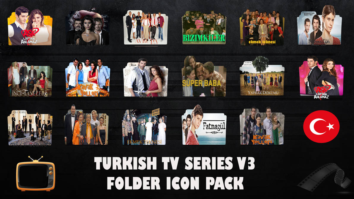 Turkish Tv Series v3 Folder Icon Pack by ermaner2 on DeviantArt