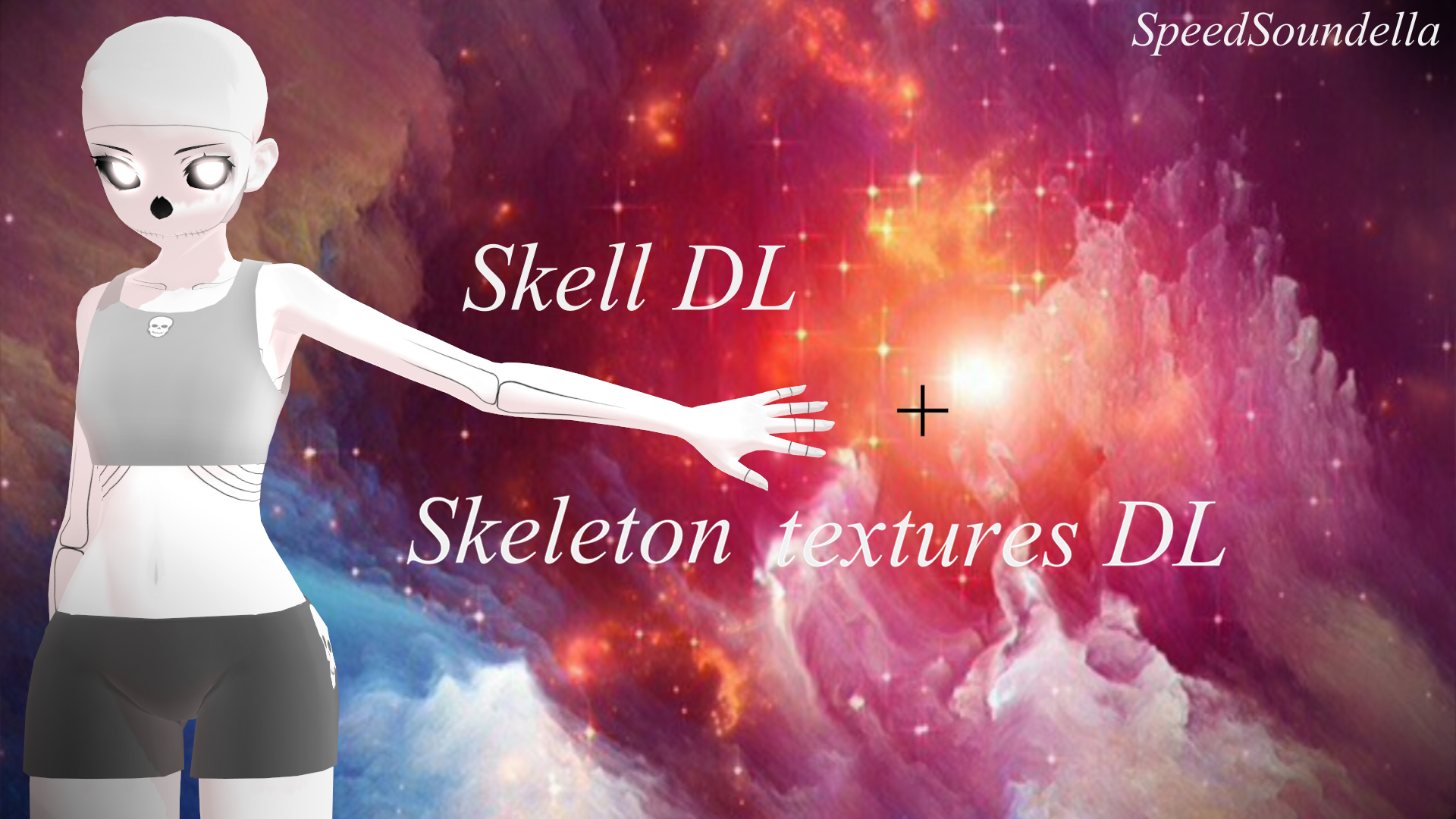 [MMD] Skell + Skeleton textures (V.2) DL by SpeedSoundella on DeviantArt