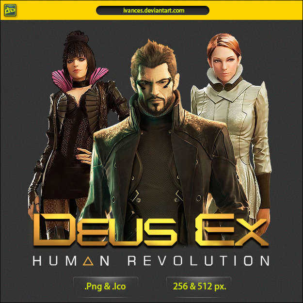 Deus Ex Human Revolution - ICON by IvanCEs on DeviantArt