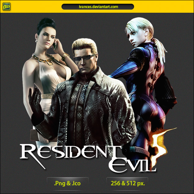 Resident Evil 5 - ICON v2 by IvanCEs on DeviantArt