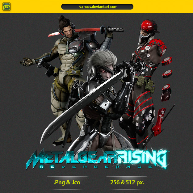 Metal Gear Rising Revengeance - ICON by IvanCEs on DeviantArt