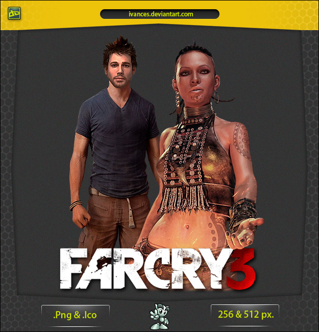 Far Cry 3 - ICON v2 by IvanCEs on DeviantArt